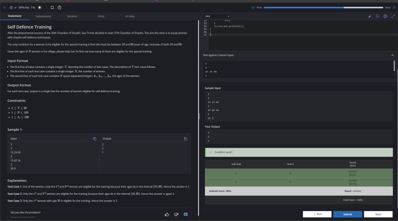 #100daysofcode #codechef #consistency #javaprogramming | Yogesh Kushwah #100daysofcode #codechef #consistency #javaprogramming | Yogesh Kushwah