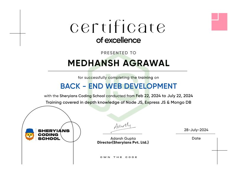 Medhansh Agrawal on LinkedIn: #codingjourney #webdevelopment # ... Medhansh Agrawal on LinkedIn: #codingjourney #webdevelopment # ...