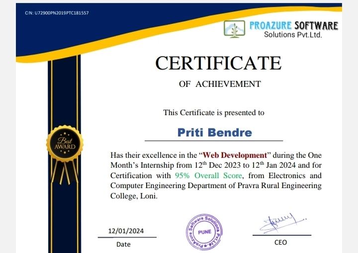 Priti bendre on LinkedIn: #connections #webdeveloper # ... Priti bendre on LinkedIn: #connections #webdeveloper # ...