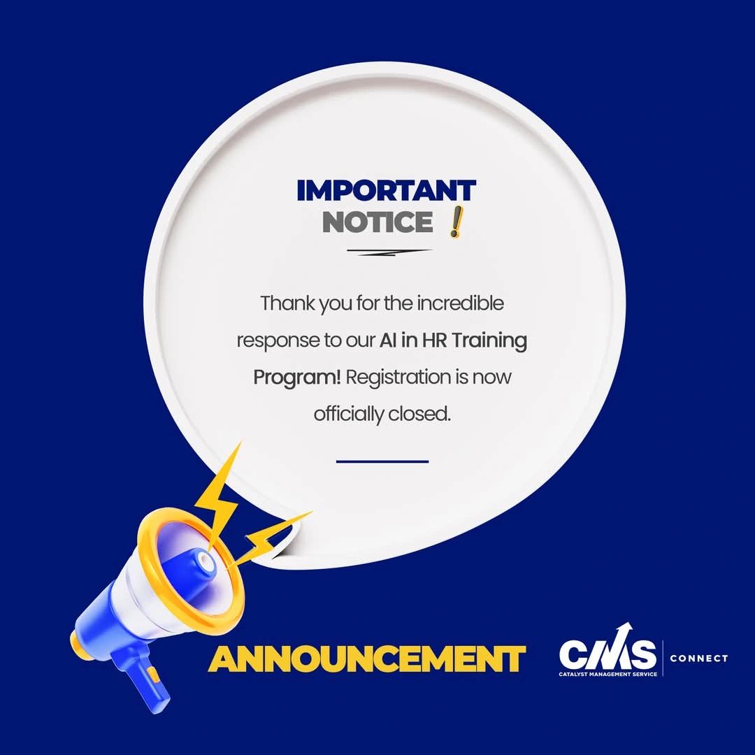 Kabindra Napit on LinkedIn: #cmsconnect #registrationclosed #notice #aiinhr Kabindra Napit on LinkedIn: #cmsconnect #registrationclosed #notice #aiinhr