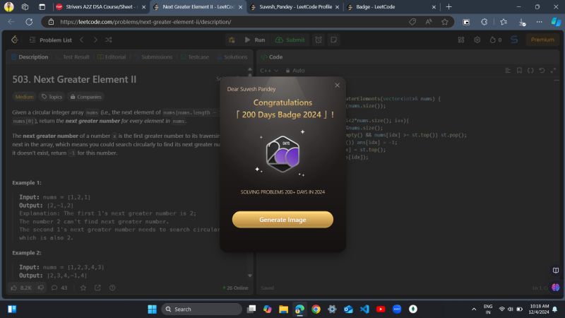 Suvesh Pandey on LinkedIn: #leetcode #problemsolving #dsa Suvesh Pandey on LinkedIn: #leetcode #problemsolving #dsa