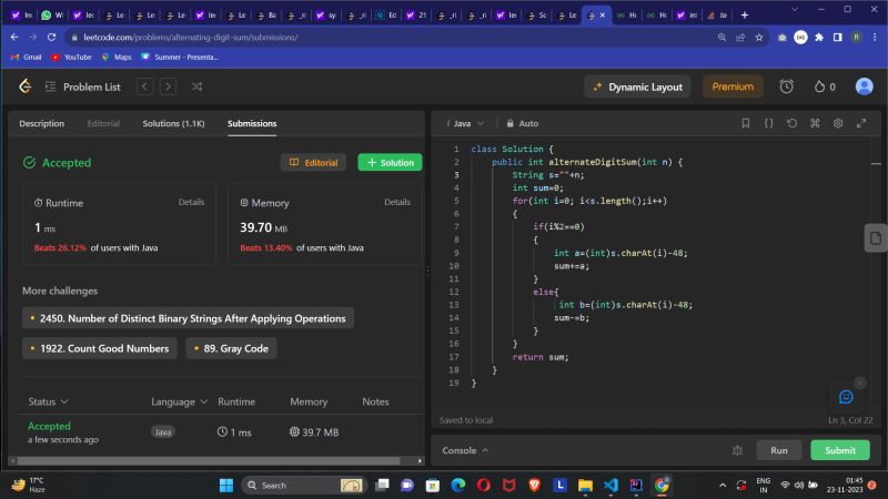 Rishika Jain on LinkedIn: Embarking on Day 58 of my LeetCode journey is ... Rishika Jain on LinkedIn: Embarking on Day 58 of my LeetCode journey is ...