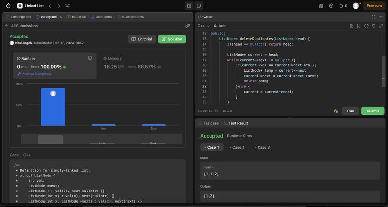 Ritul Ingole on LinkedIn: #woekinpublic #cpp #leetcode # ... Ritul Ingole on LinkedIn: #woekinpublic #cpp #leetcode # ...