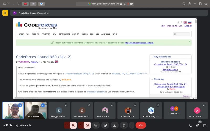 Yash Sharma on LinkedIn: #competitiveprogramming #placements # ... Yash Sharma on LinkedIn: #competitiveprogramming #placements # ...
