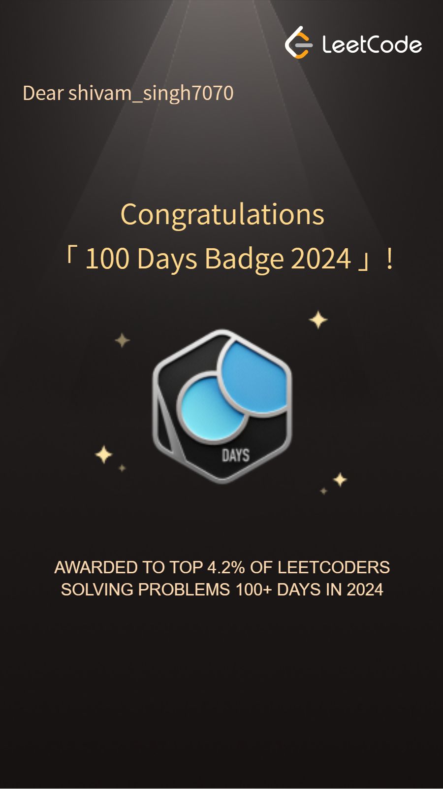 Shivam Kumar on LinkedIn: #100daysofcode #leetcode #codingjourney # ... Shivam Kumar on LinkedIn: #100daysofcode #leetcode #codingjourney # ...