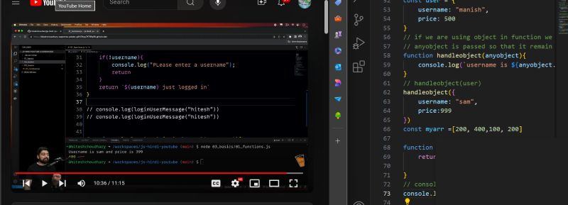 Learned Javascript with Hitesh choudhary sir | Manish soni posted on ... Learned Javascript with Hitesh choudhary sir | Manish soni posted on ...