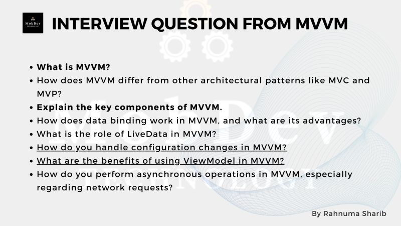 Model View ViewModel: Data binding and Inversion | nazmul nabil posted ... Model View ViewModel: Data binding and Inversion | nazmul nabil posted ...
