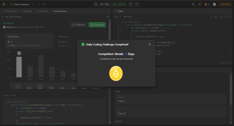 om lathiya on LinkedIn: #leetcode #problem #string #stringbuilder om lathiya on LinkedIn: #leetcode #problem #string #stringbuilder