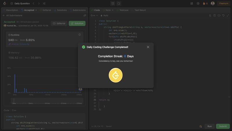 Kushal Bansal on LinkedIn: #leetcode #codingchallenge # ... Kushal Bansal on LinkedIn: #leetcode #codingchallenge # ...
