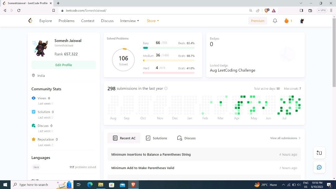 Somesh Jaiswal on LinkedIn: #dsawithkunal #coding #java #problemsolving ... Somesh Jaiswal on LinkedIn: #dsawithkunal #coding #java #problemsolving ...