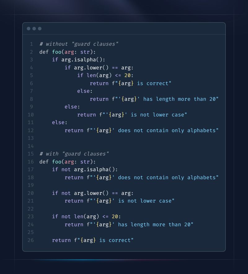 Hamza Mughal on LinkedIn: #coding #python #cleancode #python #codetips ... Hamza Mughal on LinkedIn: #coding #python #cleancode #python #codetips ...
