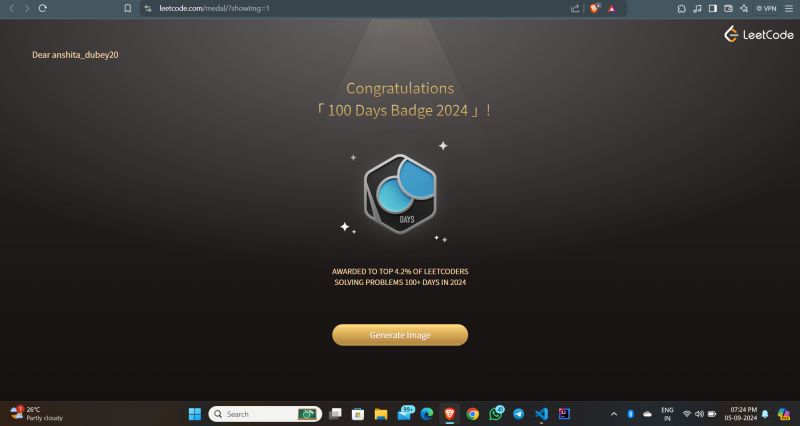 Anshita Dubey on LinkedIn: #100daysofcode #leetcode #java # ... Anshita Dubey on LinkedIn: #100daysofcode #leetcode #java # ...