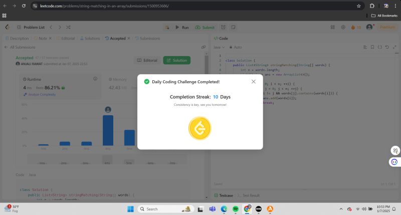 ANJALI RAWAT on LinkedIn: #codingchallenge #100daysofcode # ... ANJALI RAWAT on LinkedIn: #codingchallenge #100daysofcode # ...