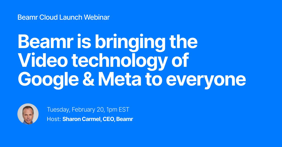 Beamr on LinkedIn: #beamr #cloud #video #visionai Beamr on LinkedIn: #beamr #cloud #video #visionai