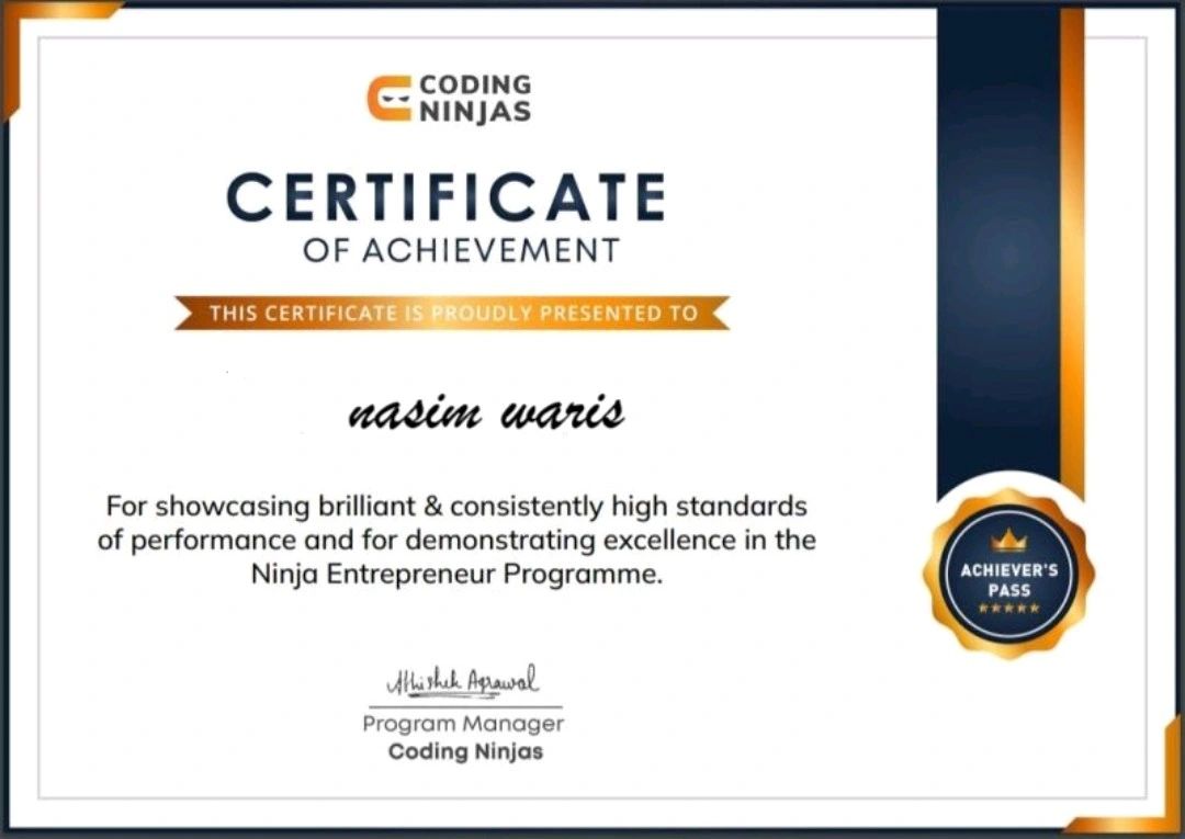 Hello connections! I am excited to share the completion of Ninja ... Hello connections! I am excited to share the completion of Ninja ...