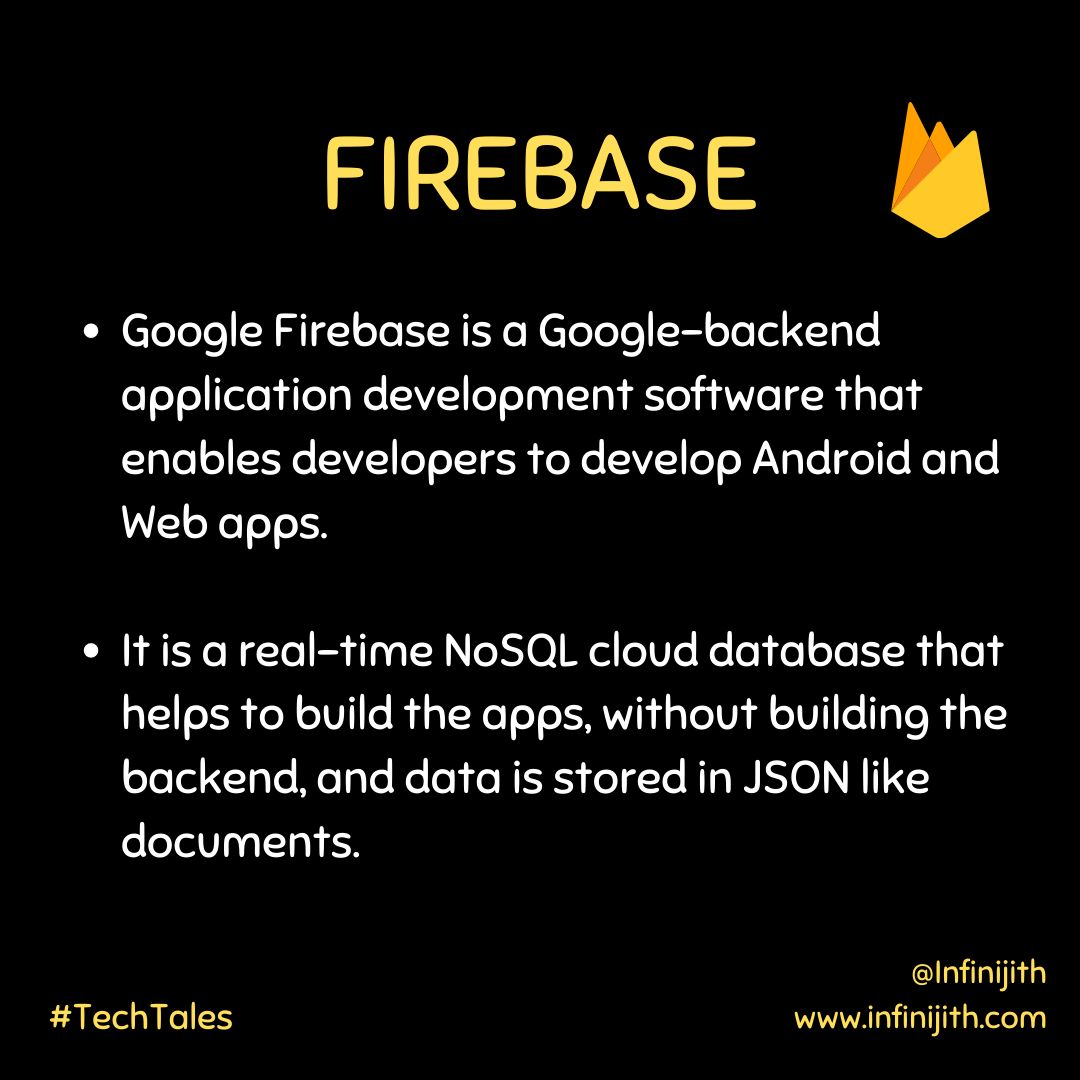 Infinijith Apps & Technologies Pvt Ltd on LinkedIn: #firebase # ... Infinijith Apps & Technologies Pvt Ltd on LinkedIn: #firebase # ...