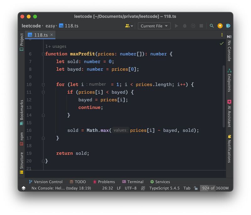 Yurii Bondarchuk on LinkedIn: #leetcode #javascript #frontend #typescript Yurii Bondarchuk on LinkedIn: #leetcode #javascript #frontend #typescript