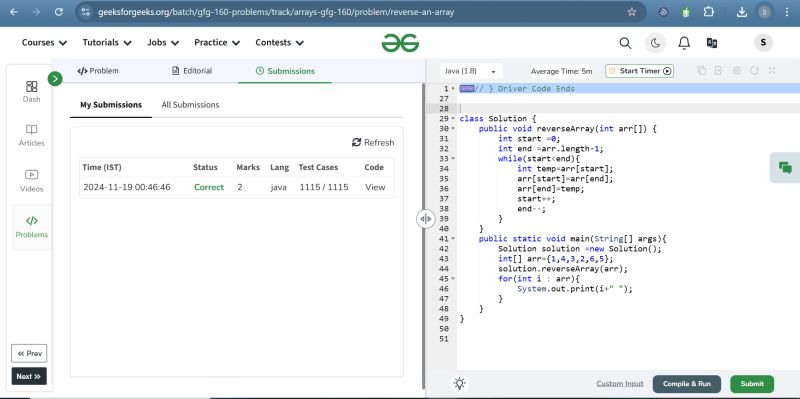 Swetha S on LinkedIn: #geekforgeeks #problemsolving #codingchallenge # ... Swetha S on LinkedIn: #geekforgeeks #problemsolving #codingchallenge # ...