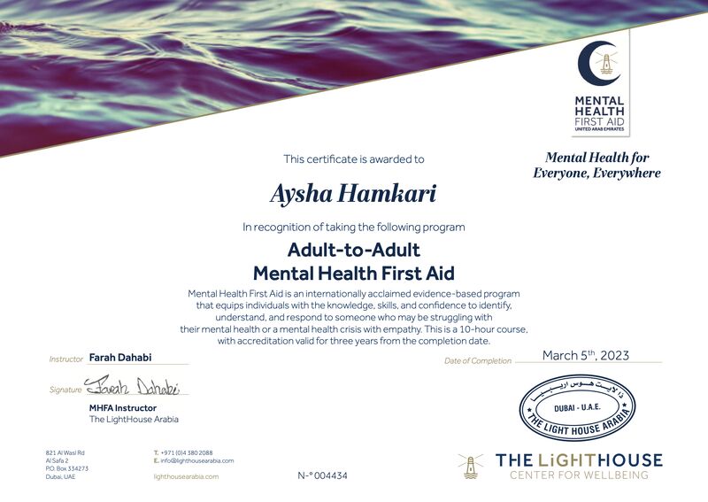 Aysha Hamkari on LinkedIn: #mentalhealth #help Aysha Hamkari on LinkedIn: #mentalhealth #help