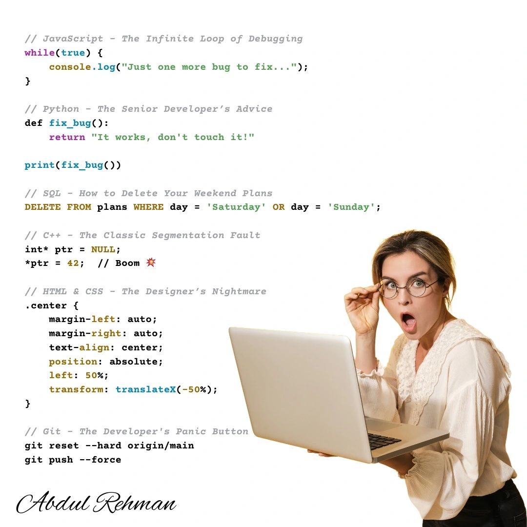 #codinglife #developerhumor #programmingmemes #debugging… | Abdul ... #codinglife #developerhumor #programmingmemes #debugging… | Abdul ...
