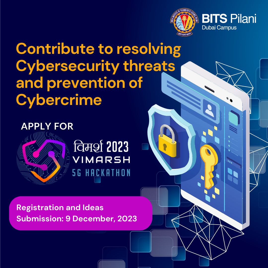 Join Vimarsh 2023 Hackathon on 5G | Birla Institute Of Technology and ... Join Vimarsh 2023 Hackathon on 5G | Birla Institute Of Technology and ...