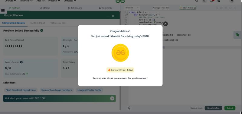 Madhuri Malavathu on LinkedIn: #dsa #codingjourney #consistency # ... Madhuri Malavathu on LinkedIn: #dsa #codingjourney #consistency # ...
