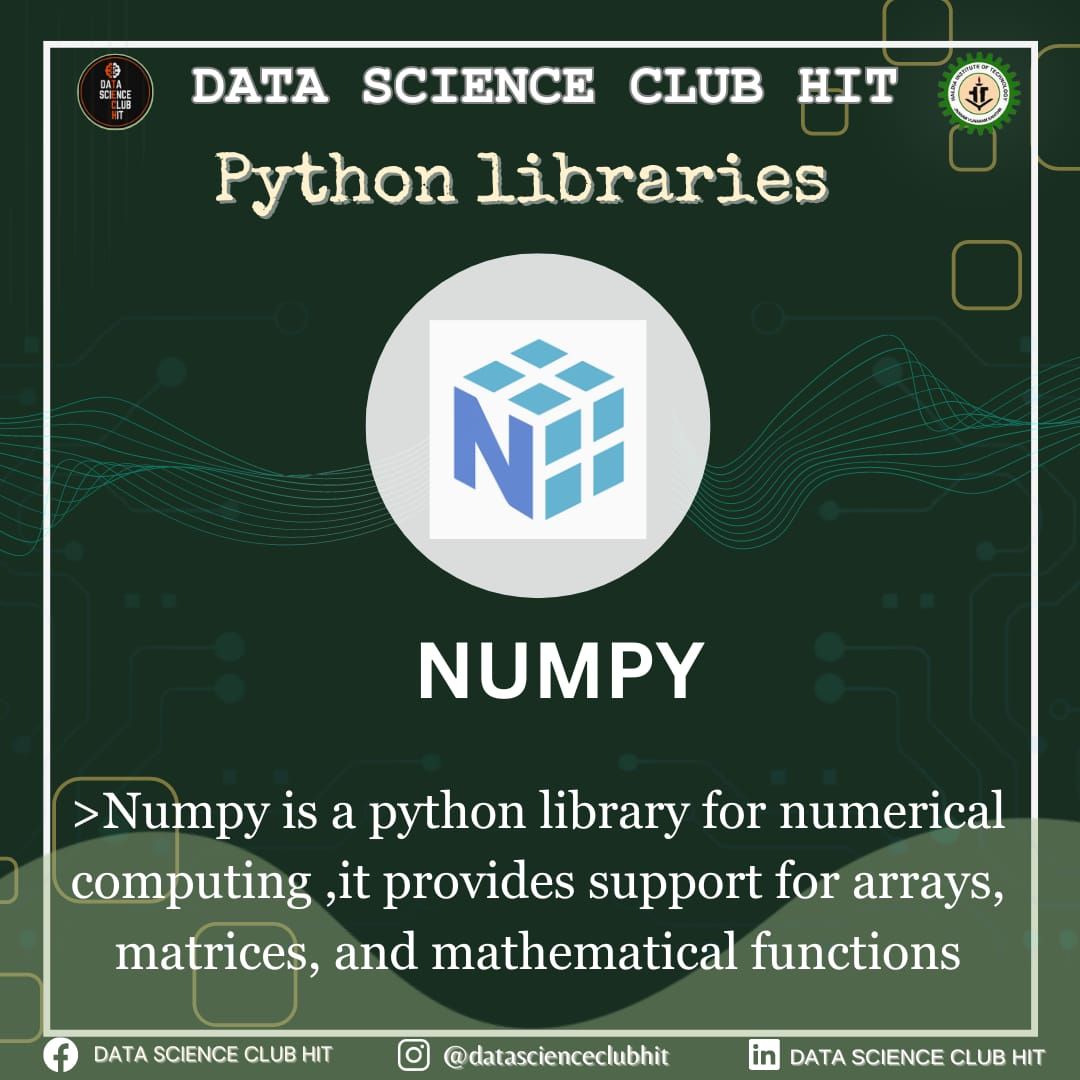 DATA SCIENCE CLUB HIT on LinkedIn: #numpy #python #datascience # ... DATA SCIENCE CLUB HIT on LinkedIn: #numpy #python #datascience # ...