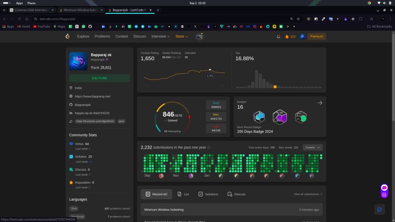 Bappa Raj Sk on LinkedIn: #coding #leetcode #algorithms #datastructures ... Bappa Raj Sk on LinkedIn: #coding #leetcode #algorithms #datastructures ...