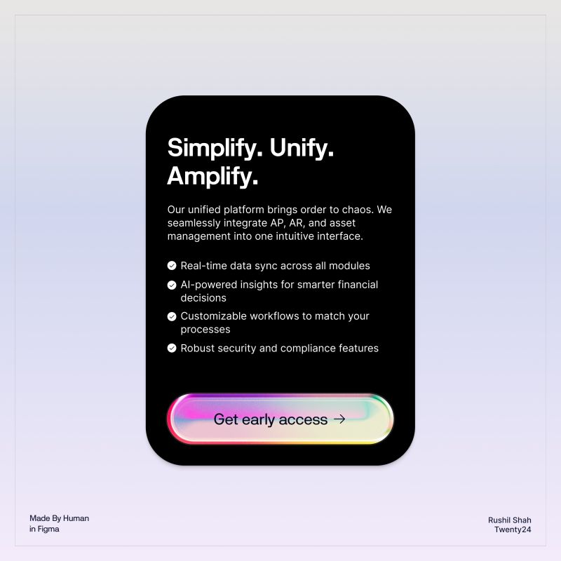 Rushil Shah on LinkedIn: Simplify, Unify. Amplify. Rushil Shah on LinkedIn: Simplify, Unify. Amplify.