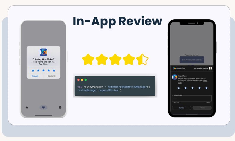 KAppMaker on LinkedIn: #kotlin #kmp #appdevelopment #inappreview KAppMaker on LinkedIn: #kotlin #kmp #appdevelopment #inappreview