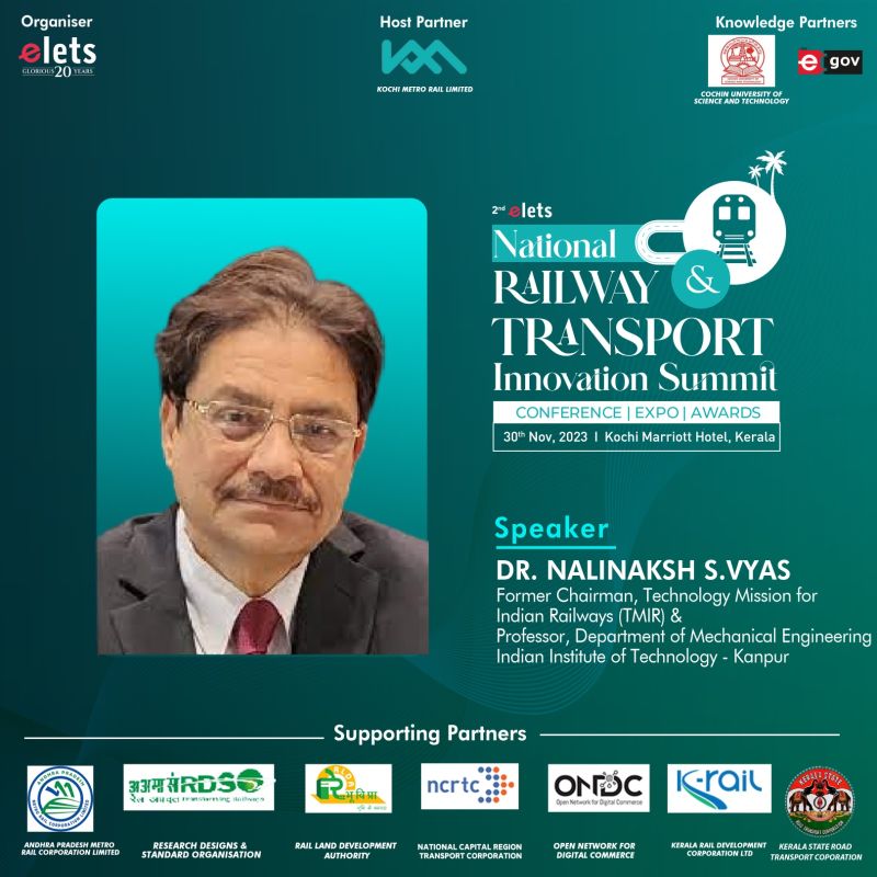 Elets Technomedia on LinkedIn: 2nd Elets National Railway & Transport ... Elets Technomedia on LinkedIn: 2nd Elets National Railway & Transport ...