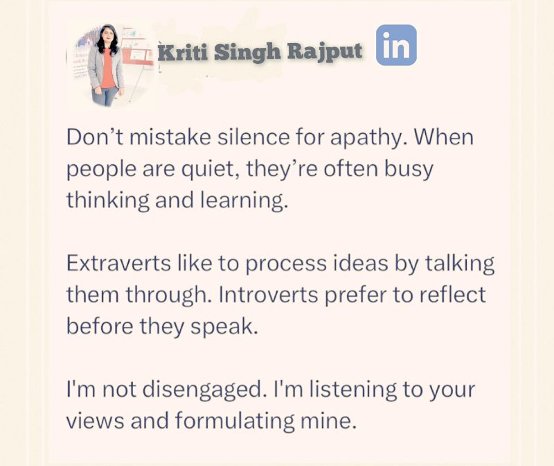 Kriti Singh Rajput on LinkedIn: 🤗 Kriti Singh Rajput on LinkedIn: 🤗