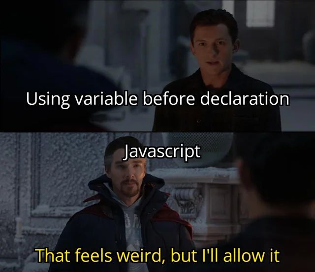 Jorge Baumann on LinkedIn: Hoisting en JavaScript ☺️ Jorge Baumann on LinkedIn: Hoisting en JavaScript ☺️