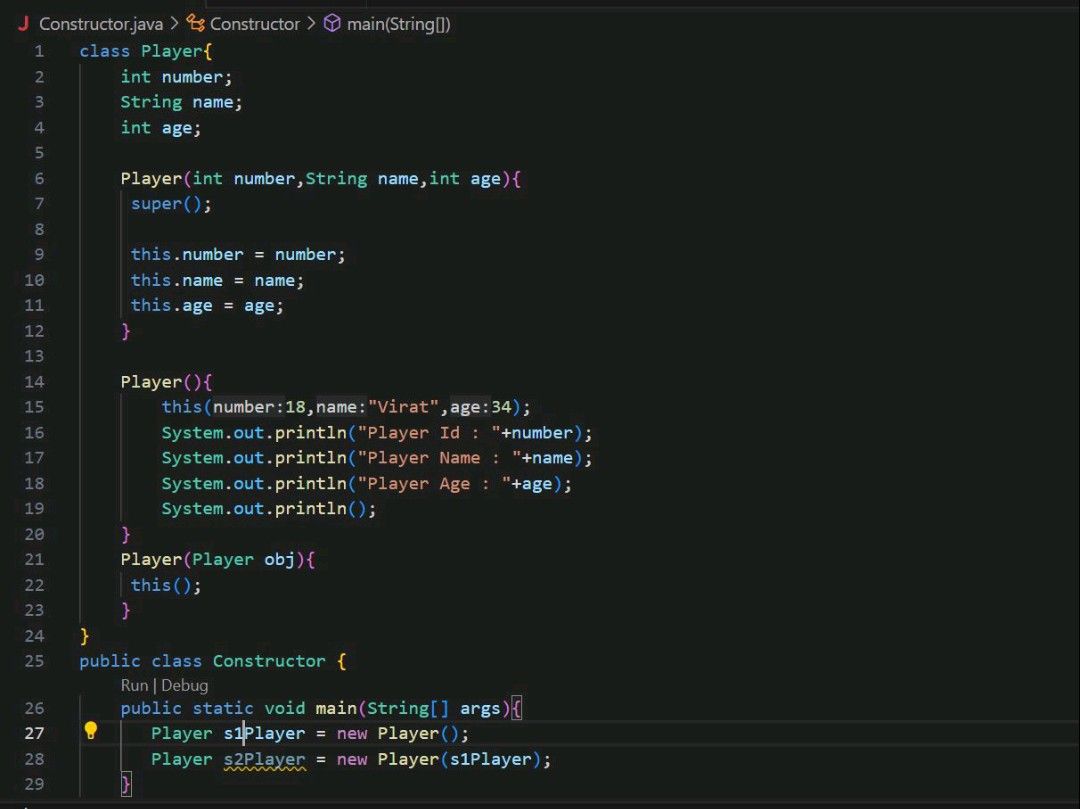 Govind Verma on LinkedIn: #java #constructors #programming # ... Govind Verma on LinkedIn: #java #constructors #programming # ...