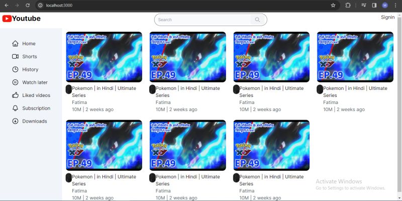 Fatima Irshad on LinkedIn: Made frontpage of Youtube using Nextjs and ... Fatima Irshad on LinkedIn: Made frontpage of Youtube using Nextjs and ...