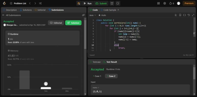 Bhargav Gokani on LinkedIn: #100dayleetcodechallenge #codingjourney # ... Bhargav Gokani on LinkedIn: #100dayleetcodechallenge #codingjourney # ...