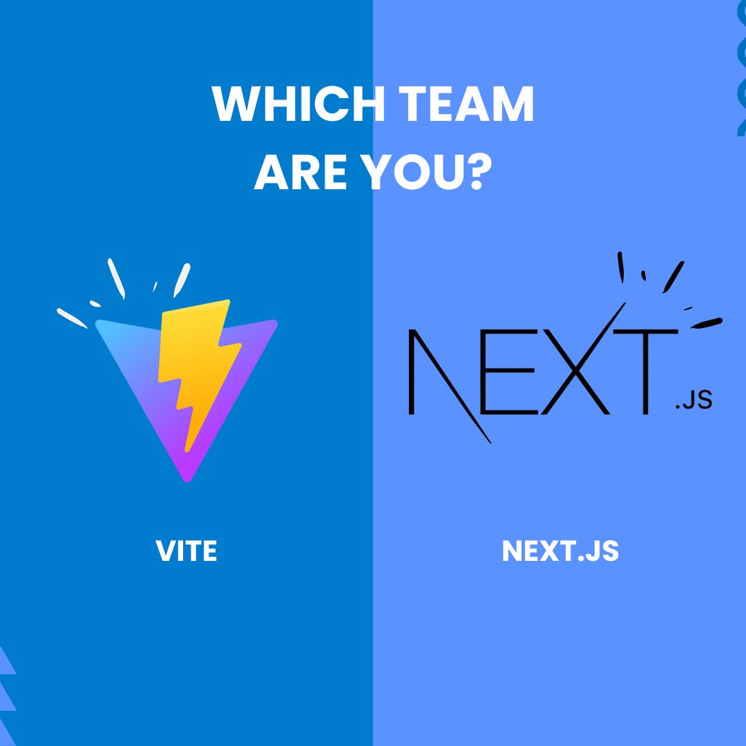 Tech Axe on LinkedIn: #vite #nextjs #webdevelopment #frontendtools #coding Tech Axe on LinkedIn: #vite #nextjs #webdevelopment #frontendtools #coding
