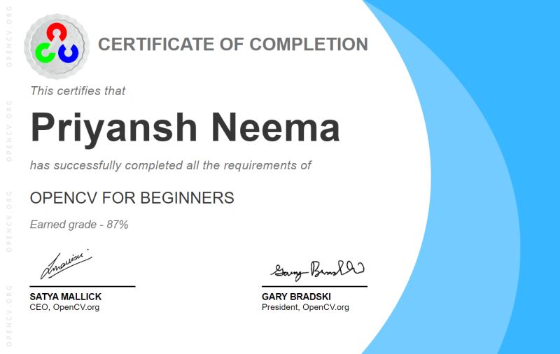 Priyansh Neema on LinkedIn: #python #opencv #artificialintelliegence # ... Priyansh Neema on LinkedIn: #python #opencv #artificialintelliegence # ...