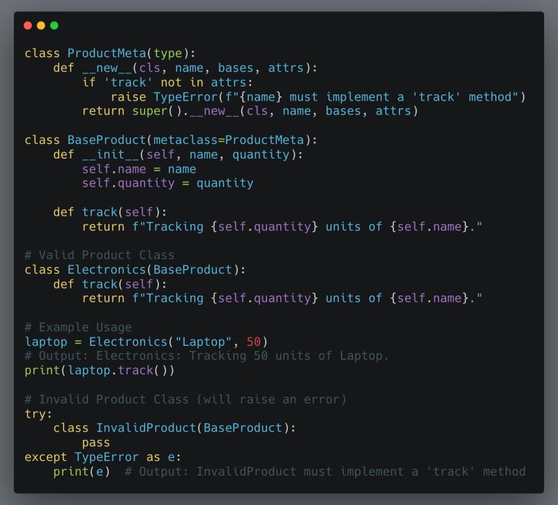 Kushagra Anand. on LinkedIn: #python #metaclasses #supplychain # ... Kushagra Anand. on LinkedIn: #python #metaclasses #supplychain # ...