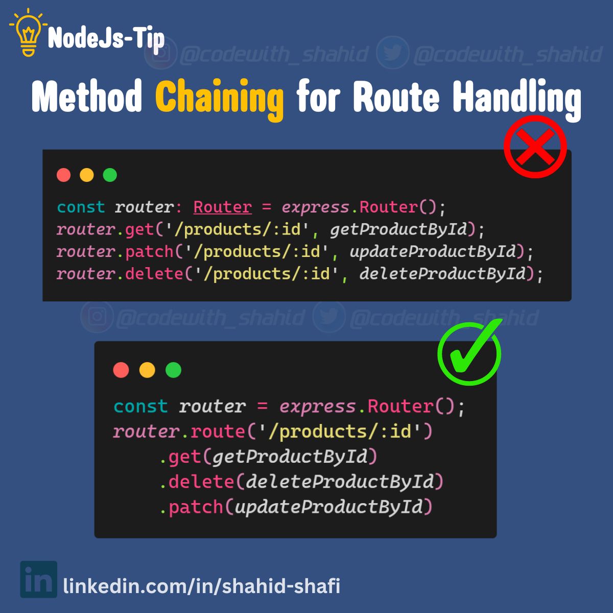Shahid Shafi on LinkedIn: #nodejs #code #coding #codingtips #backend # ... Shahid Shafi on LinkedIn: #nodejs #code #coding #codingtips #backend # ...