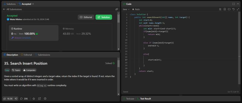Mukul Mishra on LinkedIn: #day11 #100daysofcode #leetcode # ... Mukul Mishra on LinkedIn: #day11 #100daysofcode #leetcode # ...