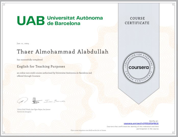 Thaer Al-Abdullah 🌐 on LinkedIn: Grateful for the enriching experience ... Thaer Al-Abdullah 🌐 on LinkedIn: Grateful for the enriching experience ...