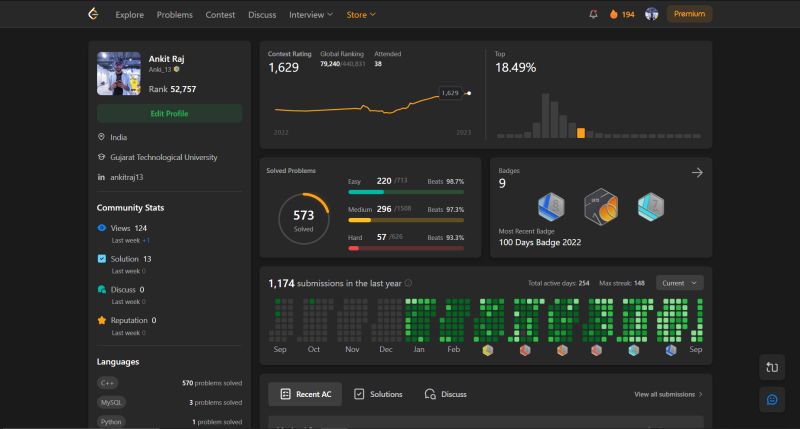 Ankit Raj on LinkedIn: #365daychallenge #leetcode #dailycoding #dsa # ... Ankit Raj on LinkedIn: #365daychallenge #leetcode #dailycoding #dsa # ...