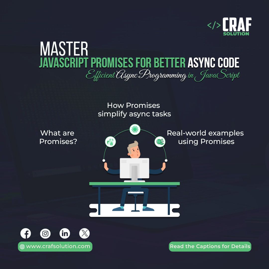 CRAF Solution on LinkedIn: #crafsolution #javascript #asyncprogramming ... CRAF Solution on LinkedIn: #crafsolution #javascript #asyncprogramming ...