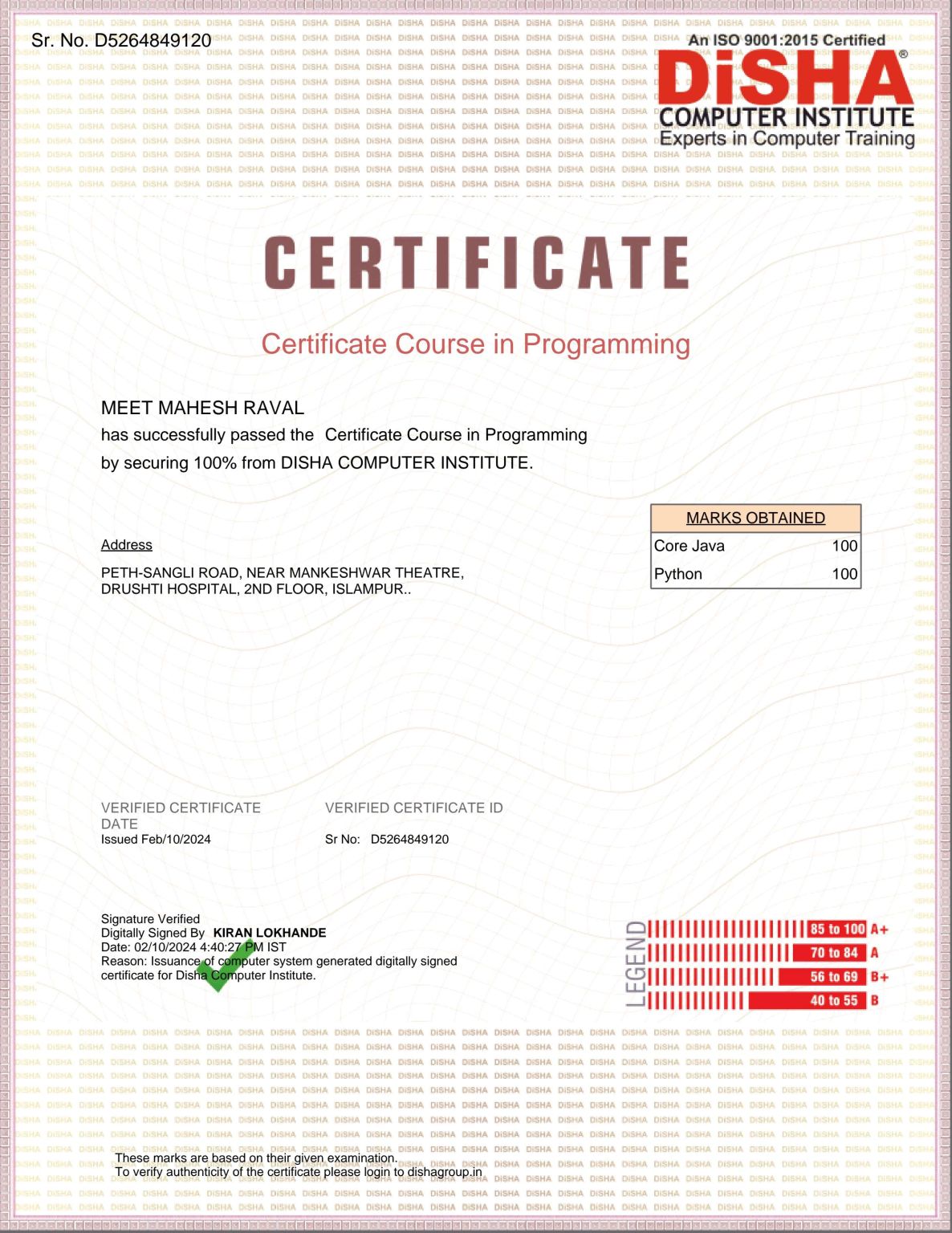 Completed Java and Python courses | Meet Raval posted on the topic ... Completed Java and Python courses | Meet Raval posted on the topic ...