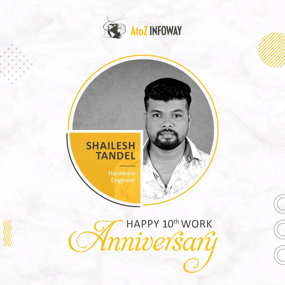 AtoZ INFOWAY LLP on LinkedIn: #workanniversary #employeeanniversary # ... AtoZ INFOWAY LLP on LinkedIn: #workanniversary #employeeanniversary # ...