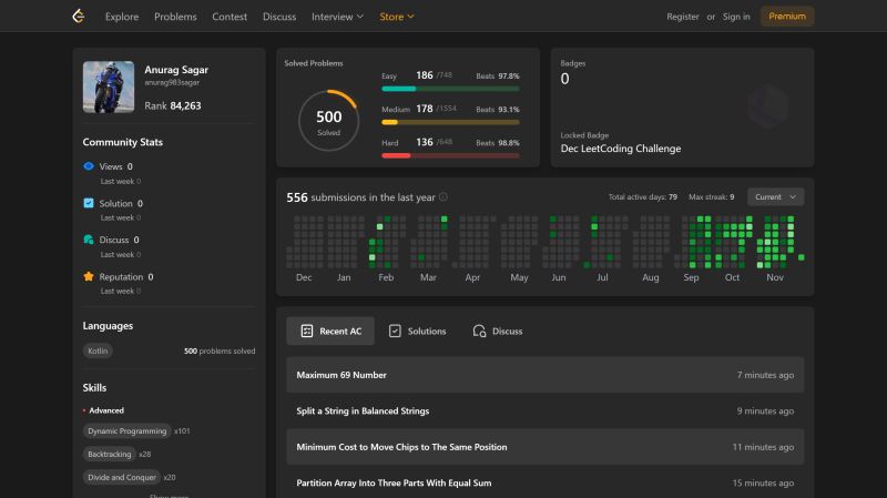 Anurag Sagar on LinkedIn: #leetcode #fullstackdeveloper #webdeveloper # ... Anurag Sagar on LinkedIn: #leetcode #fullstackdeveloper #webdeveloper # ...