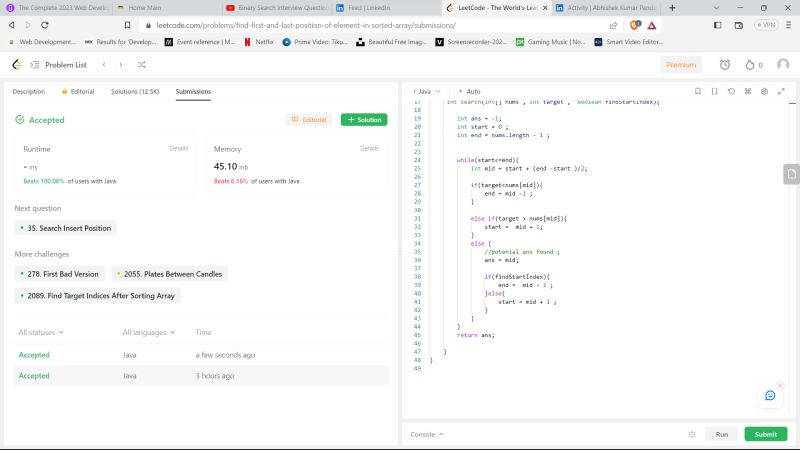 Abhishek Kumar Pandey on LinkedIn: #100daysofcodechallenge ... Abhishek Kumar Pandey on LinkedIn: #100daysofcodechallenge ...