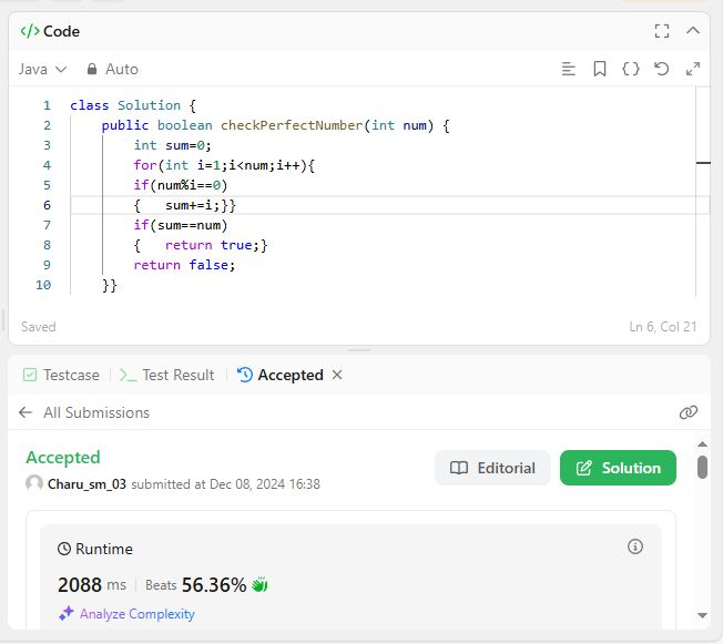 Charu S M on LinkedIn: #100daysofprogrammingchallenge #leetcode #java Charu S M on LinkedIn: #100daysofprogrammingchallenge #leetcode #java