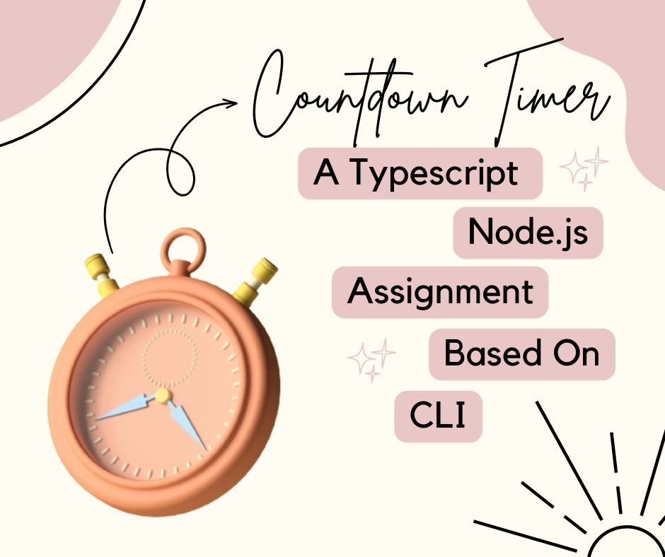 Launching CLI timer with TypeScript and Node.js | Aamna Imran posted on ... Launching CLI timer with TypeScript and Node.js | Aamna Imran posted on ...